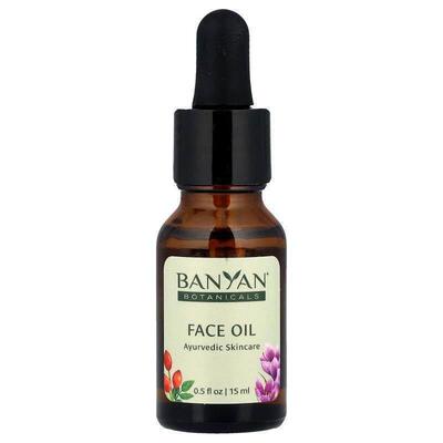 Banyan Botanicals,面部油，阿育吠陀护肤，适合所有肤质，0.5 液