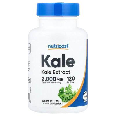 Nutricost,Kale, 2,000 mg, 120 Capsules