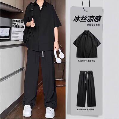 Men Color Spring Autumn Corduroy Jogger Pants White