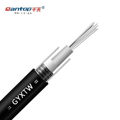 千天QantopQTj-GYXTW-6A1b室外多模光纤线OM262.5/125100米