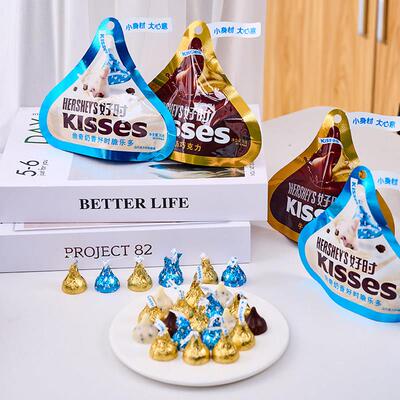 kisses好巧时克力36g牛奶曲奇奶香白巧克力喜糖伴手休闲零食