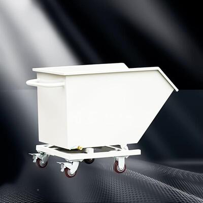 WBG翻斗排业铝铁屑车工屑排屑机床铁屑废料屑车