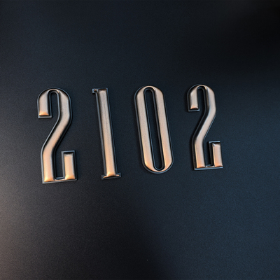 免胶黏磁吸入户门牌号