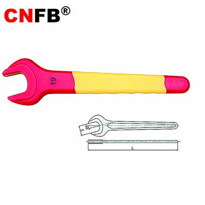（桥防）天津桥防CNFB防爆绝缘注塑浸塑单头呆扳手T86401/T86401A