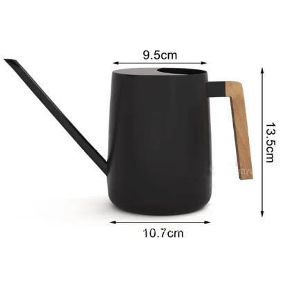 新款火爆木柄浇水壶活动场景淋花壶饰品浇水壶木柄把手两用洒水壶