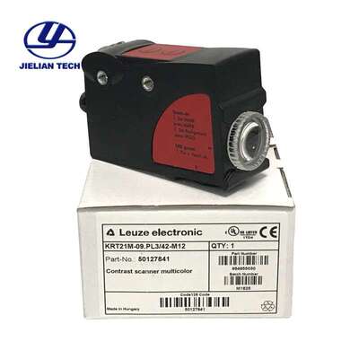 Leuze electroni劳易测 智能色标光电眼 KRT21M-09.PL3 42-M12