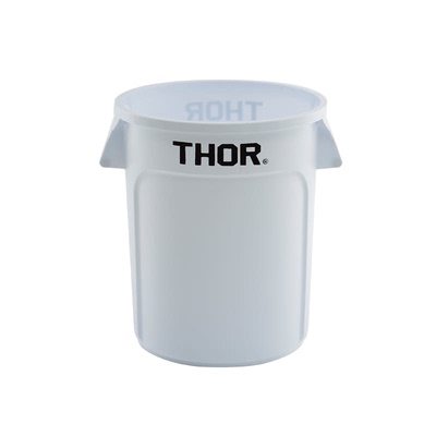 批发thor工业风ins圆形储物食品大容量垃圾桶可爱大号户外厨房桶