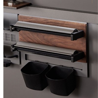 BASISTEM巴斯蒂姆巴塞尔厨房置物架墙挂筷子盒锅盖架厨具收纳沥水