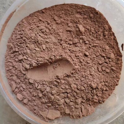 炉膛黄土粉胶泥土粉细沙土粉耐高温1000土粉自制茶炉泥料耐火土