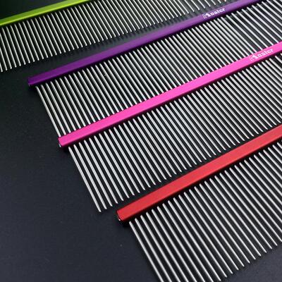 台湾master排梳梳子M9 M5宠物金毛泰迪狗猫咪梳毛美毛挑毛排梳