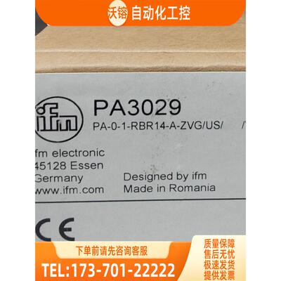 IFM PA3020 PA3022 PA3029 PA3523 易福门【议价】
