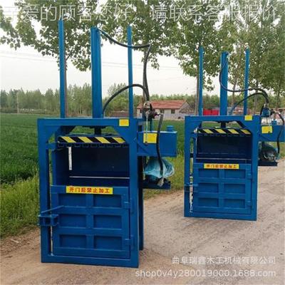 大型立式全钢DVN板废铁打各种吨包位废吨金机属压块机