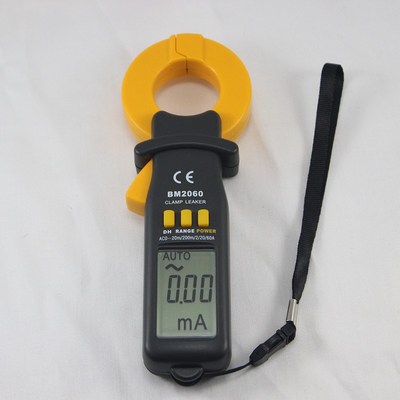 滨江BM2060 漏电流钳s表 微电流钳形表20mA~60A 漏电检测仪器