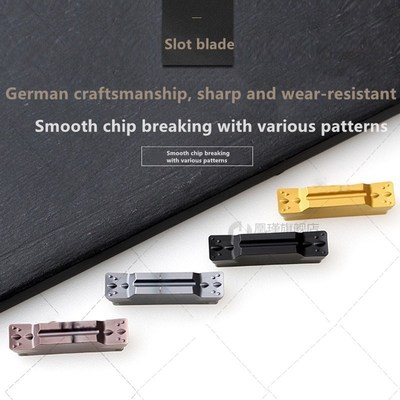 10pcs 6mmf precision ground alloy grooving blade MGGN600-JM