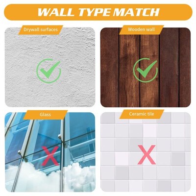 Electrapick 283pcs Picture Hook Hanger for PhPoto Frame Wood