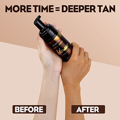 新品KENMILER Self Tanner Mousse  Sunless Tanning TaWnners Fo