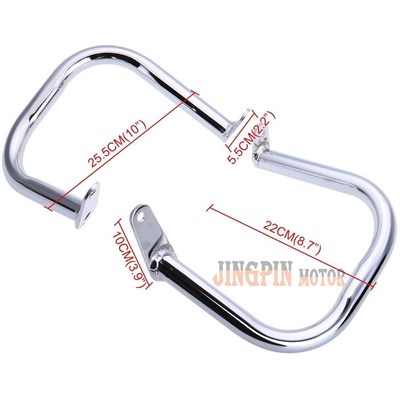 适用雅马H 竞速之星j Vsta XVS DS400/650 96-13年保险杠改装护杆