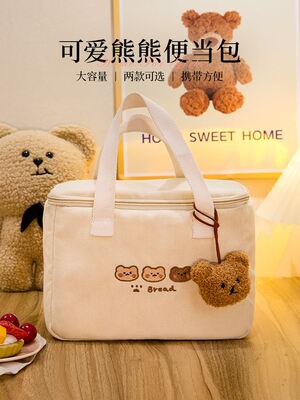 Light luxur bento bag insulation bag aluminum foil lunch box
