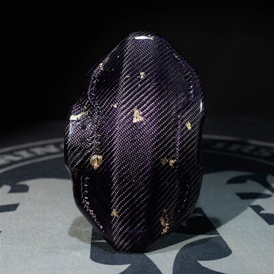 小牛电动改装U+ UB qN系列水泥瓦BIBI紫丝金箔碳纤维后挡泥板后盾