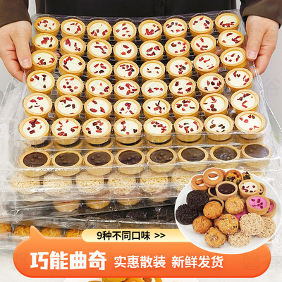 巧能曲奇饼干可可蔓越莓巧克力