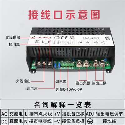 2500Wb自动化开关电源AC转DC12V24V36V48V60V72V110V220V直流电源