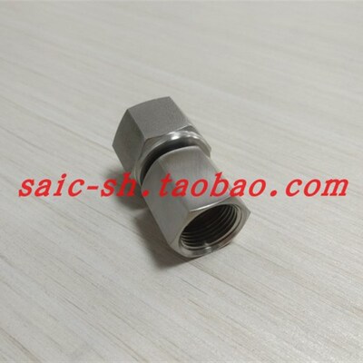 不锈钢M20*1h.5内转VCR1/2内转接头长短焊杆垫片金属面密封1/4VCR