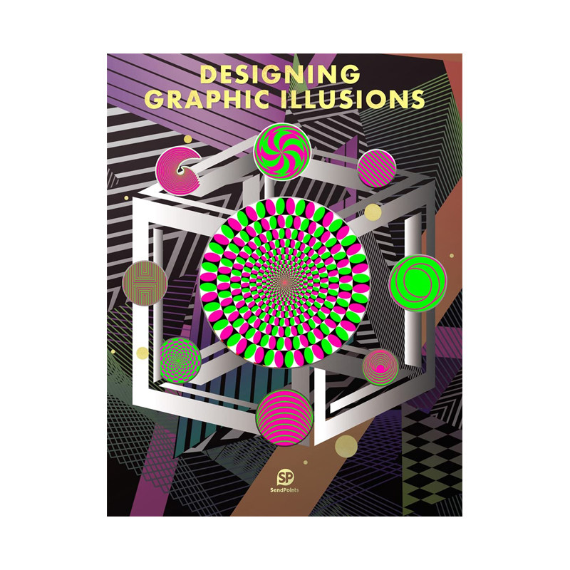 【特价】SendPoints 视觉设计中的错视 DESIGNING GRAPHIC ILLUSIONS 错视艺术 英文原版图书艺术设计类书籍