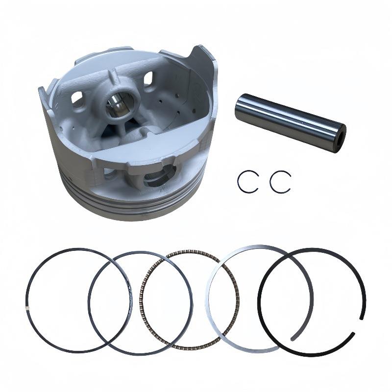 TY190摩托车配件活塞65.5mm 适用TYAN TY223气缸TY200活塞活塞环