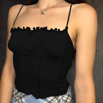 新品Hot Sell Summer Wormen Purple Vest Fashion Sleeveless St