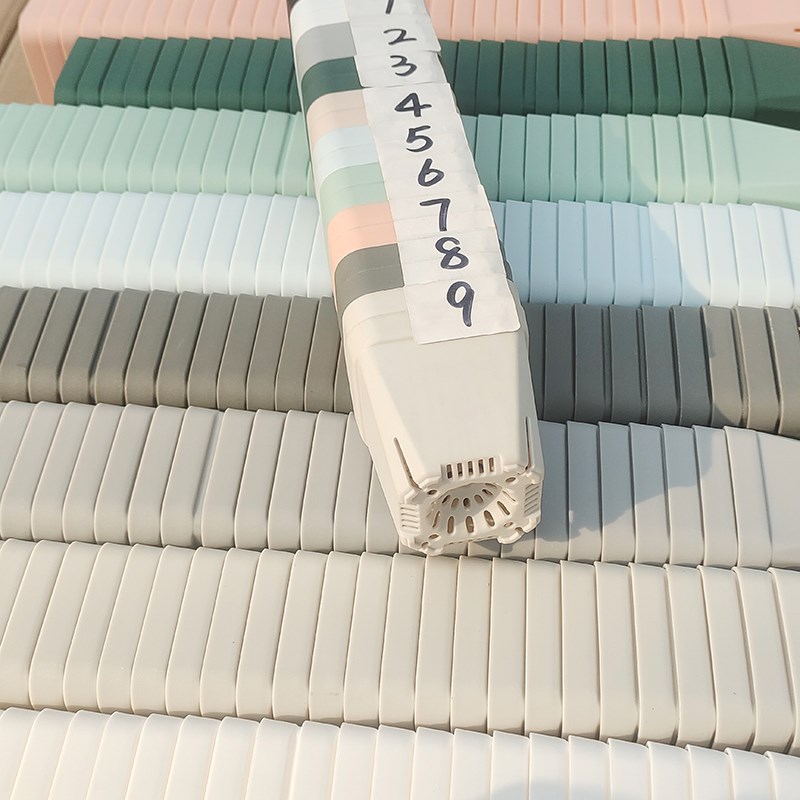 新品100个7gx7cm有专利多肉花盆马卡龙色白方控根透气塑料单个种