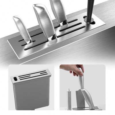 极速USU304不锈m钢手工大单盆水槽厨房洗碗池家用大单槽加厚台下