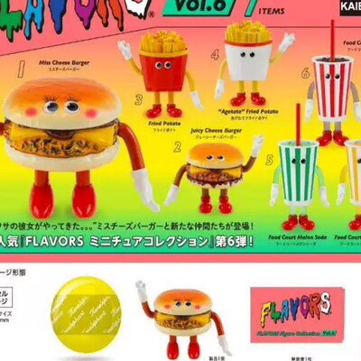 /预订扭蛋7FLAVORS汉堡