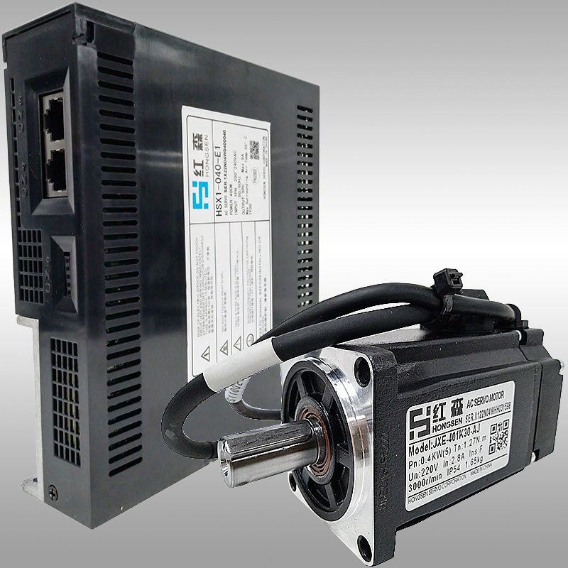 红森伺服马达套装60/80/110/130驱动器200W400W750W2.6/3.8KW包邮