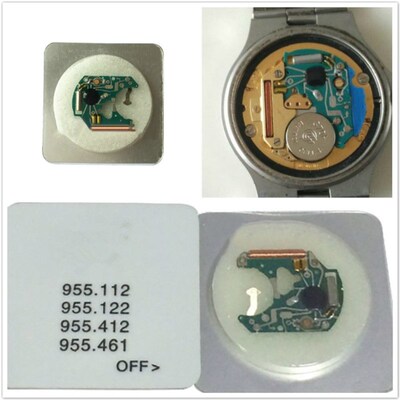 Quartz Watch Movement Ctircuit Board For ETA 955.122 955.112