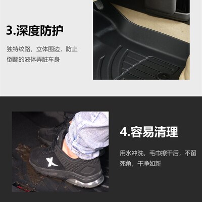 适用于丰田Vellfire威尔法脚垫Alphard埃尔法右舵右軚XTPE橡胶脚