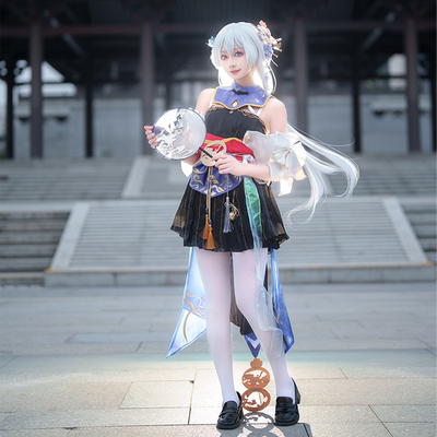 麟伊崩坏3cosplay德莉莎兰夜行歌