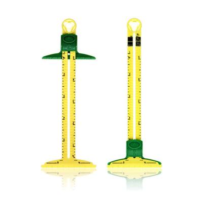 爆款五合一塑料平布测量尺缝纫织布定边尺创意多用途拼布尺工厂直