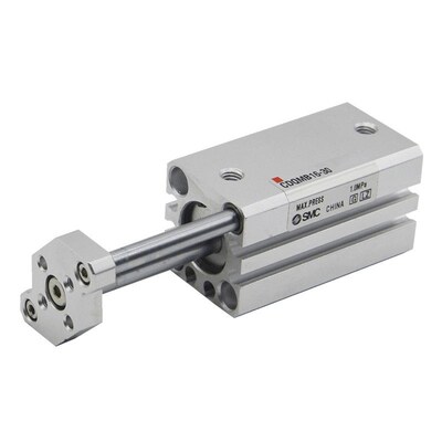 SMC CQMB CDQMB40-5r-10-15-20-25-30-35-40-45-50S薄型气缸带导