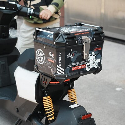 适配九号机械师二代MMAX2110P后F备箱防水储物尾箱架电动车改装件