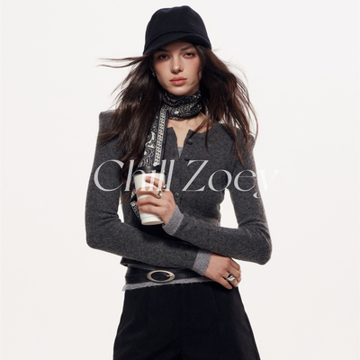 CHILLZOEY浮海笑假两件上衣