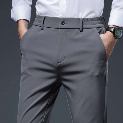 Spring and Autumn Casual Pants MenGs tendy Straight Pants Y