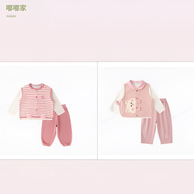 【601-606】嘟嘟家卡通萌趣小童春秋可爱童趣服装ZHTZ136TZ141