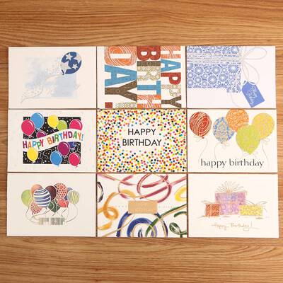 新品haappy birthday card reetin cards wishin card thank you