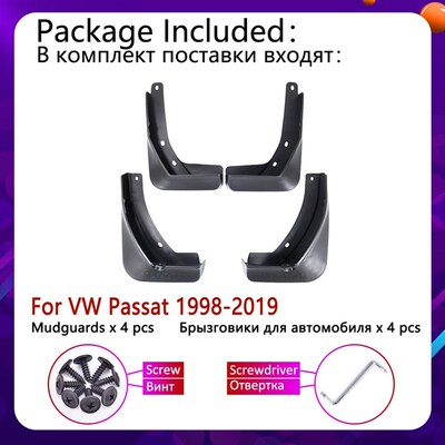 Mudflap for Volkswagen VW Passat B5 B5J.5 B6 B7 B8 Wagon Est