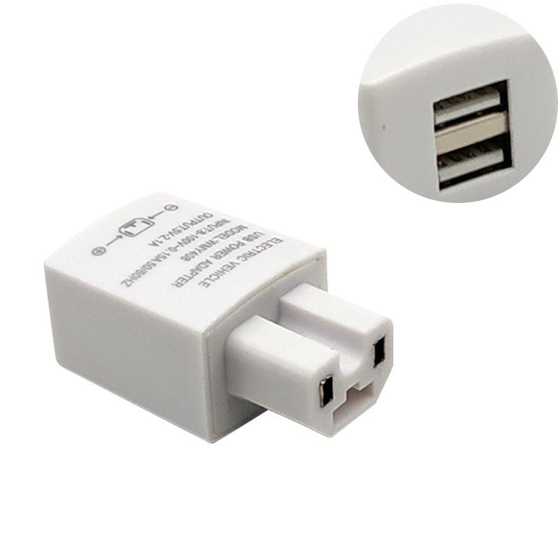 新品电动车手机充电器2A快充t电瓶车USB车载通用手机充电48V60V72