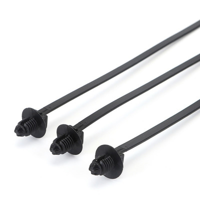 螺纹头线束扎带5*220mm HS21汽车束线带 500条/包 螺丝扎带