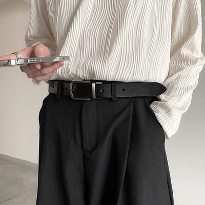 VeroBelt小众设计真皮腰带