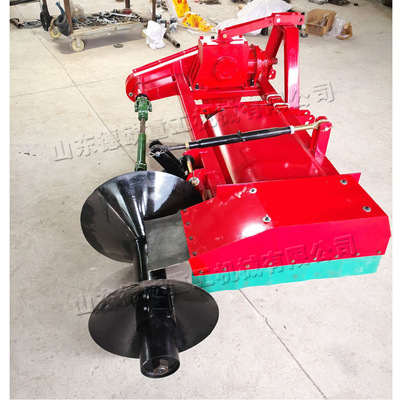 拖拉后置偏置筑埂机 水田旱田起垄机 覆土成型压实成型一体机