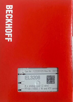 倍福BECkH0FF，EL3208，值拍。