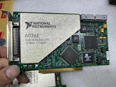 美国国家仪器，PCI-6036E.拆机产品，NIMAX自检O